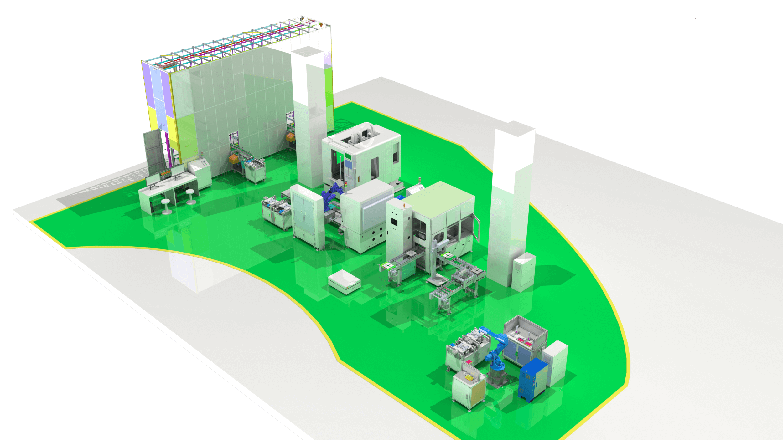 Machine Tool Loading and Unloading Integrated Production Line - Wuhan ...