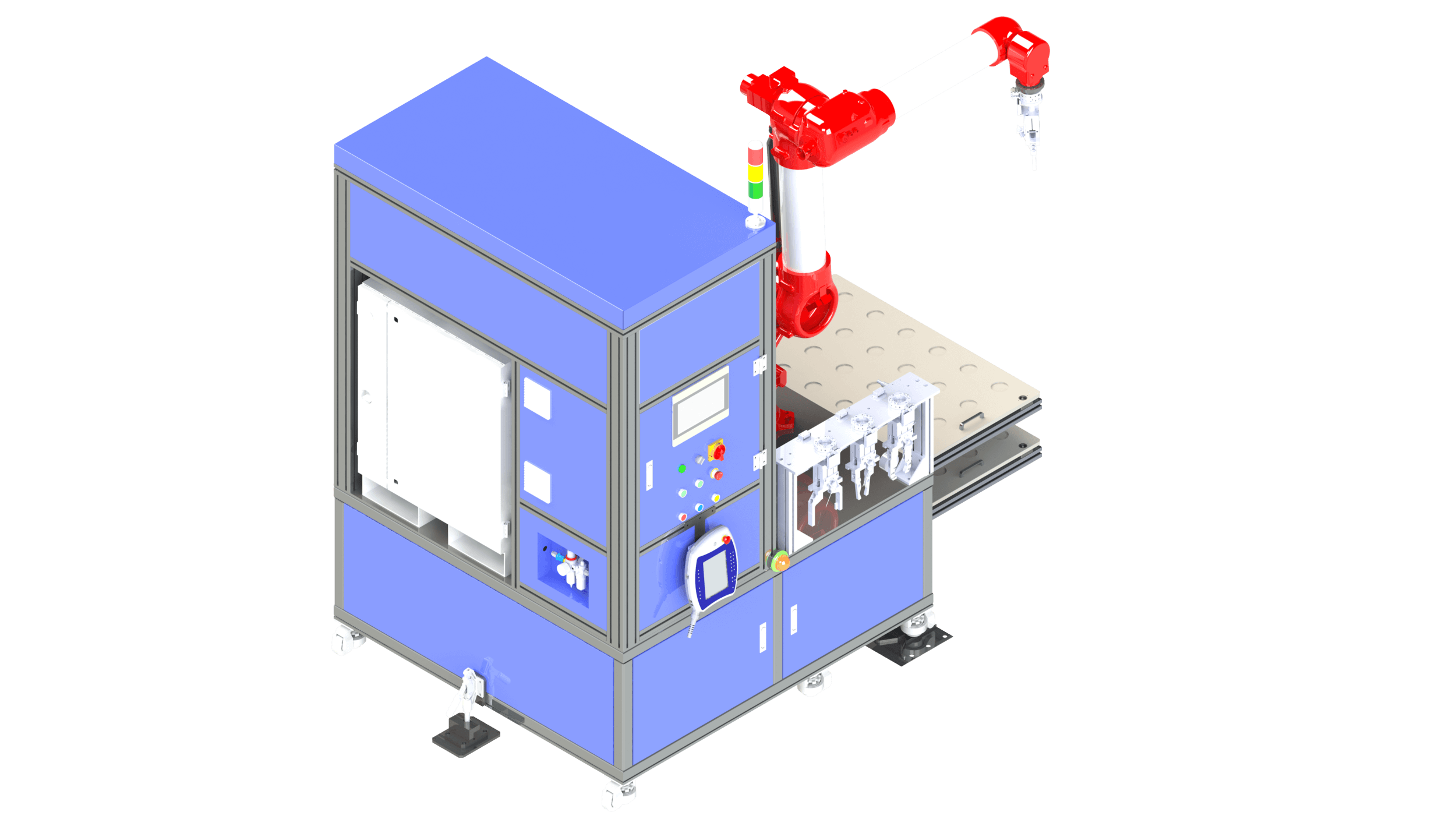 Machine Loading and Unloading Workstation - Wuhan XV Technology Co,Ltd.